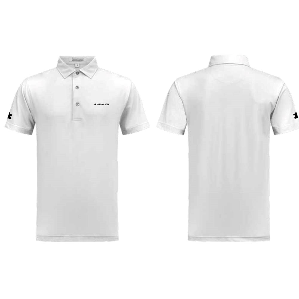 THE GRIP MASTER MEN'S WHITE POLO SHIRT (PRIVATE ESTATE BRAND) – The ...