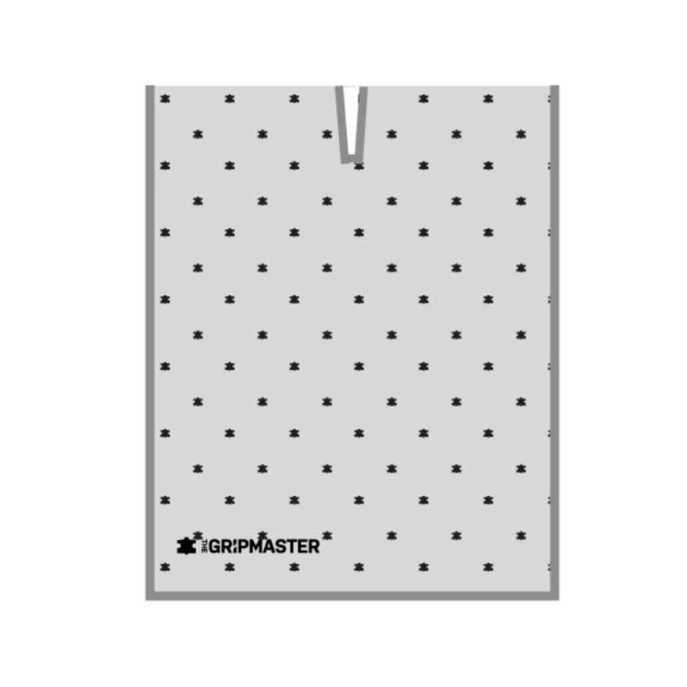 THE GRIP MASTER WHITE TOWEL WITH GREY DANCING LOGO – The Grip Master